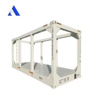China 20FT DNV 2.7-1 Standard Steel Corten Offshore Lifting Frame Containers Skid Baskets with Condition and Movable Beam for sale