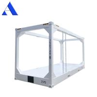 China 20FT DNV 2.7-1 Standard Steel Corten Offshore Lifting Frame Containers Skid Baskets with Condition and Movable Beam for sale