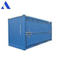 China 20ft Side Door Steel Dry Container ABS Ventilate Cover Double Swing High Cube Shipping Container with 20 Foot Opening for sale