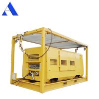 China Steel or Plywood Floor 27ft DNV 2.7-1 Standard Heavy Duty Offshore Container Lifting Frame Skid Baskets for sale