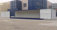 China 40ft 40 HQ Open Side Door Container with One Side Full Opening Internal Dimensions l x W x H mm 12031 x 2288 x 2547 mm for sale