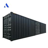 China 40ft One Side Door Opening Dry Shipping Container 40 40 Foot HC or GP Steel Material CSC Certified with Internal Dimensions for sale