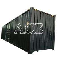 China 40ft One Side Door Opening Dry Shipping Container 40 40 Foot HC or GP Steel Material CSC Certified with Internal Dimensions for sale