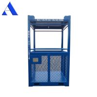 China 45C Lifting Angle 3CBM DNV 2.7-1 Steel Dry Container Offshore Personal Transfer Basket with CSC and BV Certificates for sale