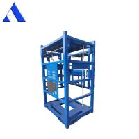 China Customized 550GAL DNV 2.7-1 Standard Offshore Steel IBC Tank Container with Lifting Frame Condition Certified by CSC and BV for sale