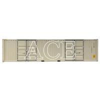 China 40ft High Cube Open Side Shipping Container with 12192 x 2438 x 2896 mm External Dimensions and Customizable Features for sale