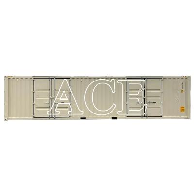 China 40ft High Cube Open Side Shipping Container with 12192 x 2438 x 2896 mm External Dimensions and Customizable Features for sale