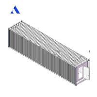 China R134a/R404A Refrigerant 12m Length 60 cbm 40ft Refrigerated Reefer Container Cold Room Storage Durable Aluminum T-Bar Floor for sale
