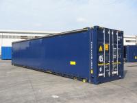 China 45ft High Cube PVC Curtain Side Door CSC Certified Dry Shipping Container with 13556 x 2420 x 2474 mm Internal Dimensions for sale