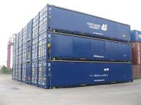China 45ft High Cube PVC Curtain Side Door CSC Certified Dry Shipping Container with 13556 x 2420 x 2474 mm Internal Dimensions for sale