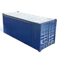 China 33.2 CBM Capacity 20 ft Soft Type Open Top Container with Tarpaulin Cover Top loading and Shipping for sale