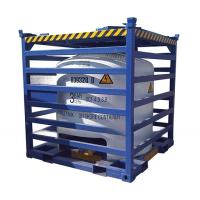 China 2900L-5000L Capacity Vertical Offshore Tank Container with Lifting Frame Weld Seam Acid Cleaning and Passivation Finish for sale
