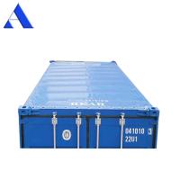 China 33.2 CBM Capacity 20 ft Soft Type Open Top Container with Tarpaulin Cover Top loading and Shipping for sale