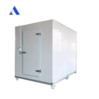 China 4x2.2x2.5m Mobile 13ft Mini Potable Refrigerated Freezer and Chiller Container Cold Storage Room with Aluminum T-Bar Floor for sale