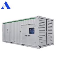 China Containerized Power Solutions Dry Container Genset with Noise Reduction and Ventilation Features CSC Certified for sale