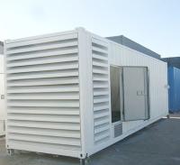 China Containerized Power Solutions Dry Container Genset with Noise Reduction and Ventilation Features CSC Certified for sale