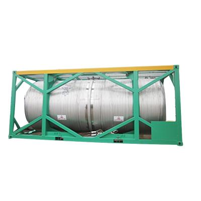 China 16000L DNV 2.7-1 Standard 20ft Frame UN T11 Stainless Steel Tote Offshore Tank Container for International Transport for sale