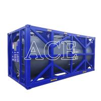 China 16000L DNV 2.7-1 Standard 20ft Frame UN T11 Stainless Steel Tote Offshore Tank Container for International Transport for sale