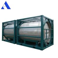 China 16000L DNV 2.7-1 Standard 20ft Frame UN T11 Stainless Steel Tote Offshore Tank Container for International Transport for sale