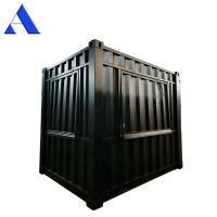 China Kiosk 10ft Shipping Container Coffee Shop Custom Made Movable Bar Cafe Store with Plywood Floor for sale