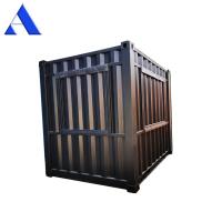 China Kiosk 10ft Shipping Container Coffee Shop Custom Made Movable Bar Cafe Store with Plywood Floor for sale