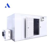 China Stainless Steel Inside Wall 40ft x 20ft Dual Temperature Chiller and Freezer Container Cold Room for Storage Reefer Container for sale