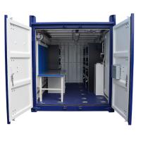 China 30.90CBM Capacity A60 Standard Offshore Container Workshop with DNV 2.7-1 Standard and Door Opening Size of 2.218 x 2.223 M for sale