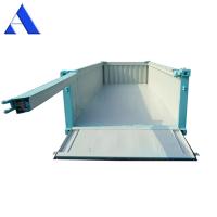 China 20ft Half Height Soft Open Top Container with Tarpaulin Roof Cover BV Certified High Capacity Bulk Ore Storage Solution for sale