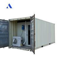 China 20ft Reefer Container Cold Storage Room with Aluminum T-Bar Floor and R134a/R404A Refrigerant for sale