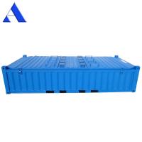 China Age 20ft 20 Open Top Half Height Hard Shipping Container with Wood or Steel Flooring Dry CSC Certified Container for sale