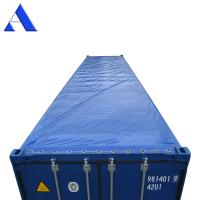 China 40ft Open Top Shipping Containers with Soft Type PVC Tarpaulin Roof Cover in Excellent Condition for sale