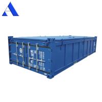 China 40ft Open Top Shipping Container Half Height Steel or Tarpaulin Roof Cover 40 Feet Length Choose Capacity 14.36 cbm for sale