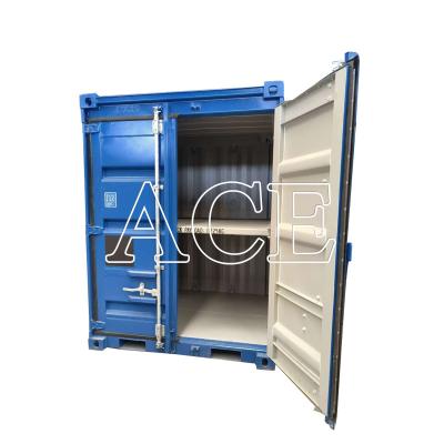 China DNV 2.7-1 Standard 6ft Offshore Dry Container with Middle Deck Steel and Corten Material Optional Color/Logo for sale