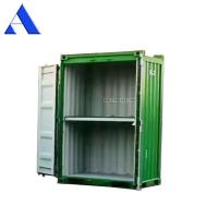 China DNV 2.7-1 Standard 6ft Offshore Dry Container with Middle Deck Steel and Corten Material Optional Color/Logo for sale