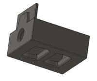 China Direct 53ft Shipping Container Parts and Accessories Casting Steel Corner Fitting for Your Customer Requirements for sale