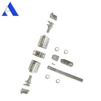 China High Security Shipping Containers Door lock set Silver Forged or Flat Handle with ISO Spare Parts and Accessories for sale