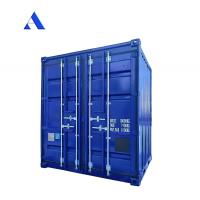 China ISO 10855 Standard 8ft Mini Storage Box Container with External Dimensions of 2438 x 2438 x 2896 mm and 8100 kgs Payload for sale