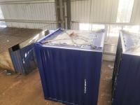 China ISO 10855 Standard 8ft Mini Storage Box Container with External Dimensions of 2438 x 2438 x 2896 mm and 8100 kgs Payload for sale
