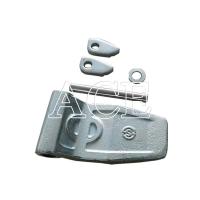 China Forged ISO Shipping Container Door Hinge for Hot Dip Galvanized Dry Cargo Container Parts and Accessories for sale