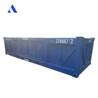 China DNV 2.7-1 / ISO 10855 Standard 6.6m Offshore Cargo Basket with 4 Legs Made of Corten Steel and Certified by BV for sale