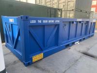 China DNV 2.7-1 / ISO 10855 Standard 6.6m Offshore Cargo Basket with 4 Legs Made of Corten Steel and Certified by BV for sale