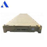China 12 Meters 40 Foot CSC Certified Dry Steel Container Platform with Internal Dimensions of 12192 x 2438 x 482 mm for sale