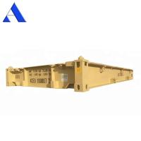China 12 Meters 40 Foot CSC Certified Dry Steel Container Platform with Internal Dimensions of 12192 x 2438 x 482 mm for sale