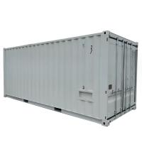 China Max Gross Weight of 4600KGS Pre-Fabricated Steel Cabinet Shelf and Hanger Rack 20ft Modified Shipping Container Workshop for sale