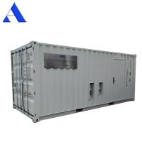 China Max Gross Weight of 4600KGS Pre-Fabricated Steel Cabinet Shelf and Hanger Rack 20ft Modified Shipping Container Workshop for sale