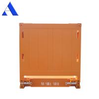 China 20ft 20 ft 20 Flat Rack Flatrack Container Ocean Shipping Containers Tare Weight 2750KGS Floor 28mm Plywood Floor for sale