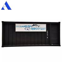 China 40ft Shipping Container Swimming Pool Outdoor with Durable Corten-A Structure and Plywood Floor for sale