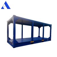 China Convenient and Mobile 20ft Modified Shipping Container Frames with Corten Steel or Galvanized Material for sale