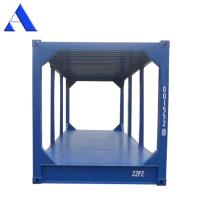 China Convenient and Mobile 20ft Modified Shipping Container Frames with Corten Steel or Galvanized Material for sale