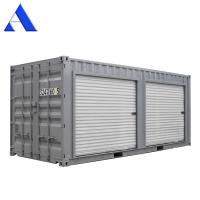 China Secure Roller Shutter Side Door Open Pop Up Mobile Shipping 20ft Movable Portable Self Storage for Shipping Containers for sale